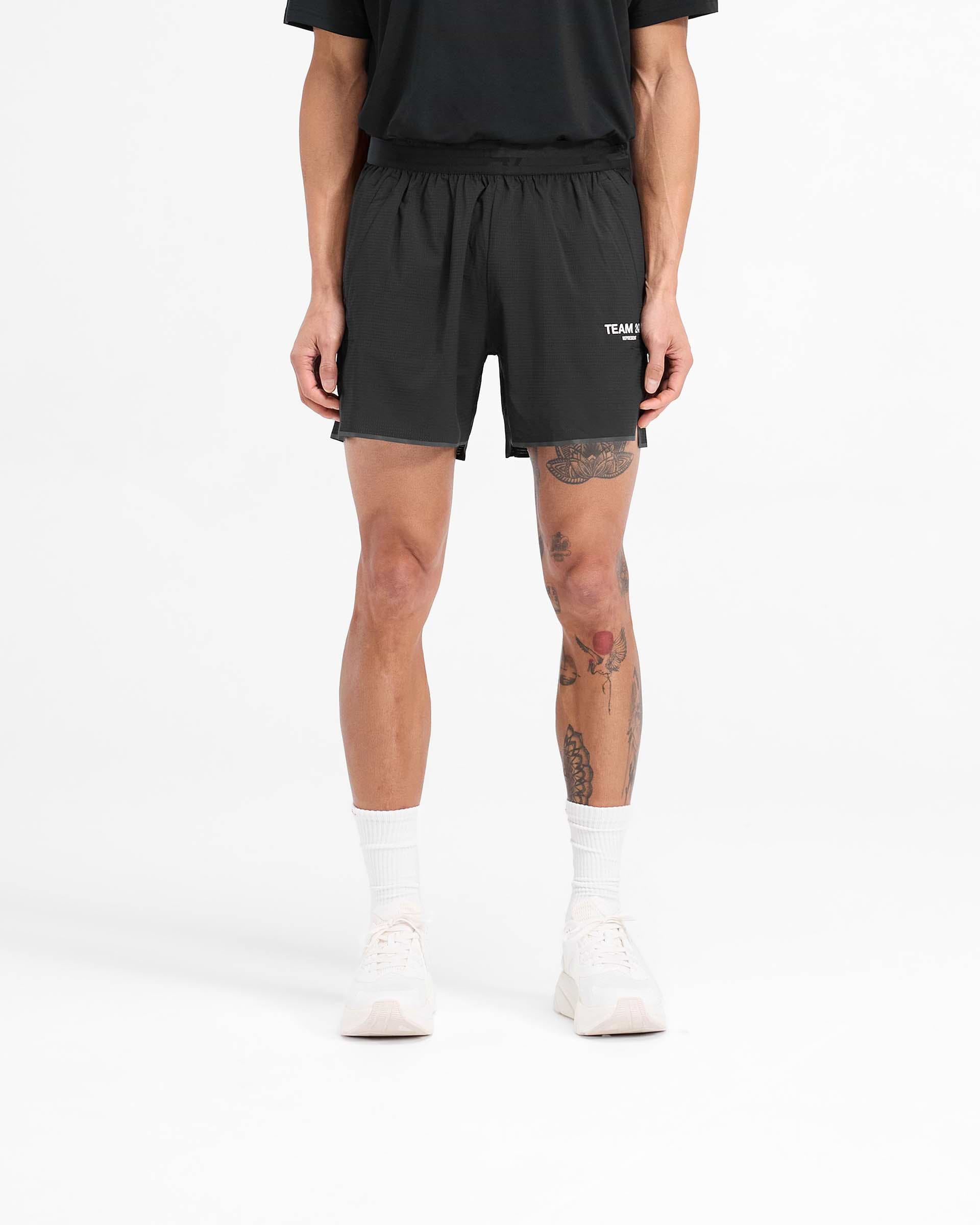 Team 247 Aero Shorts | Black | REPRESENT