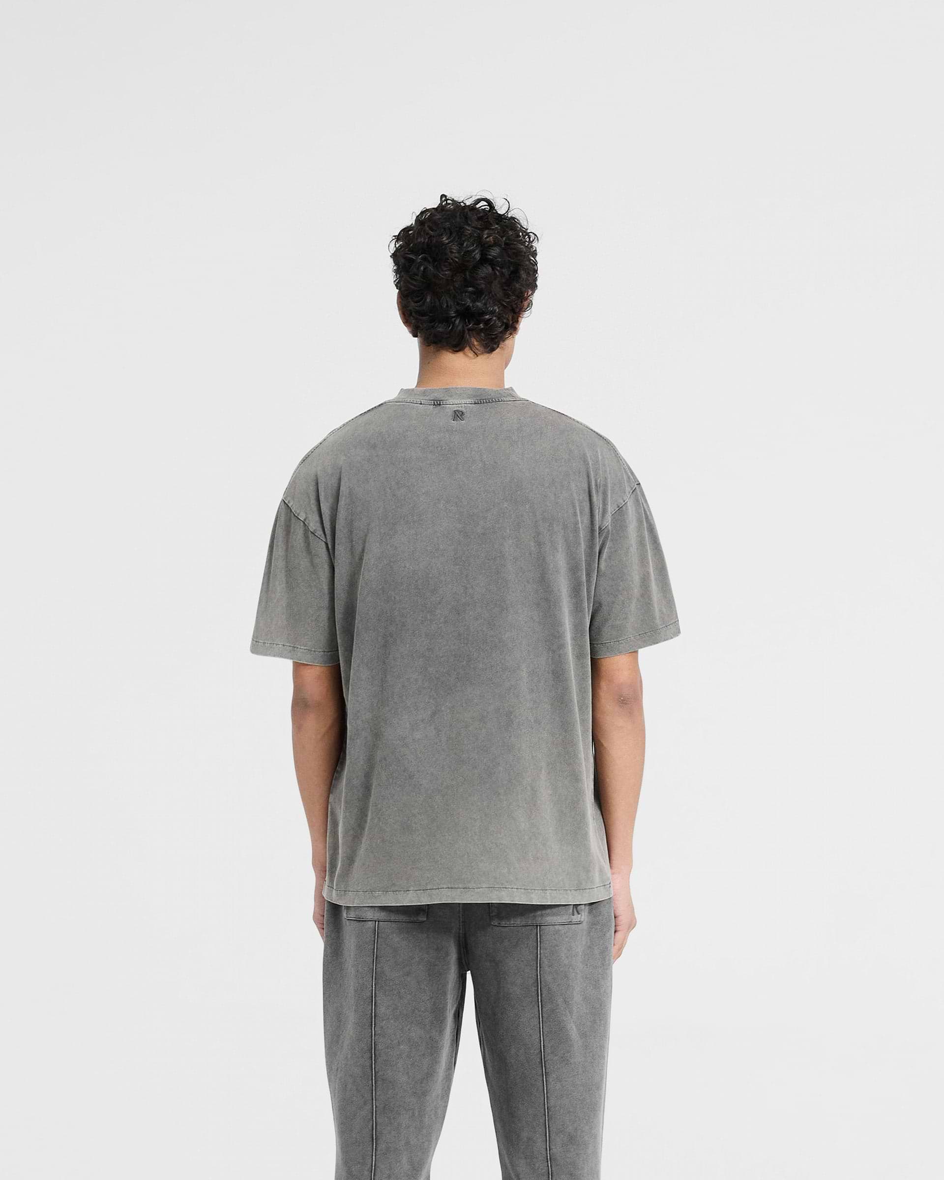 Initial Oversized T-Shirt | Vintage Grey | REPRESENT
