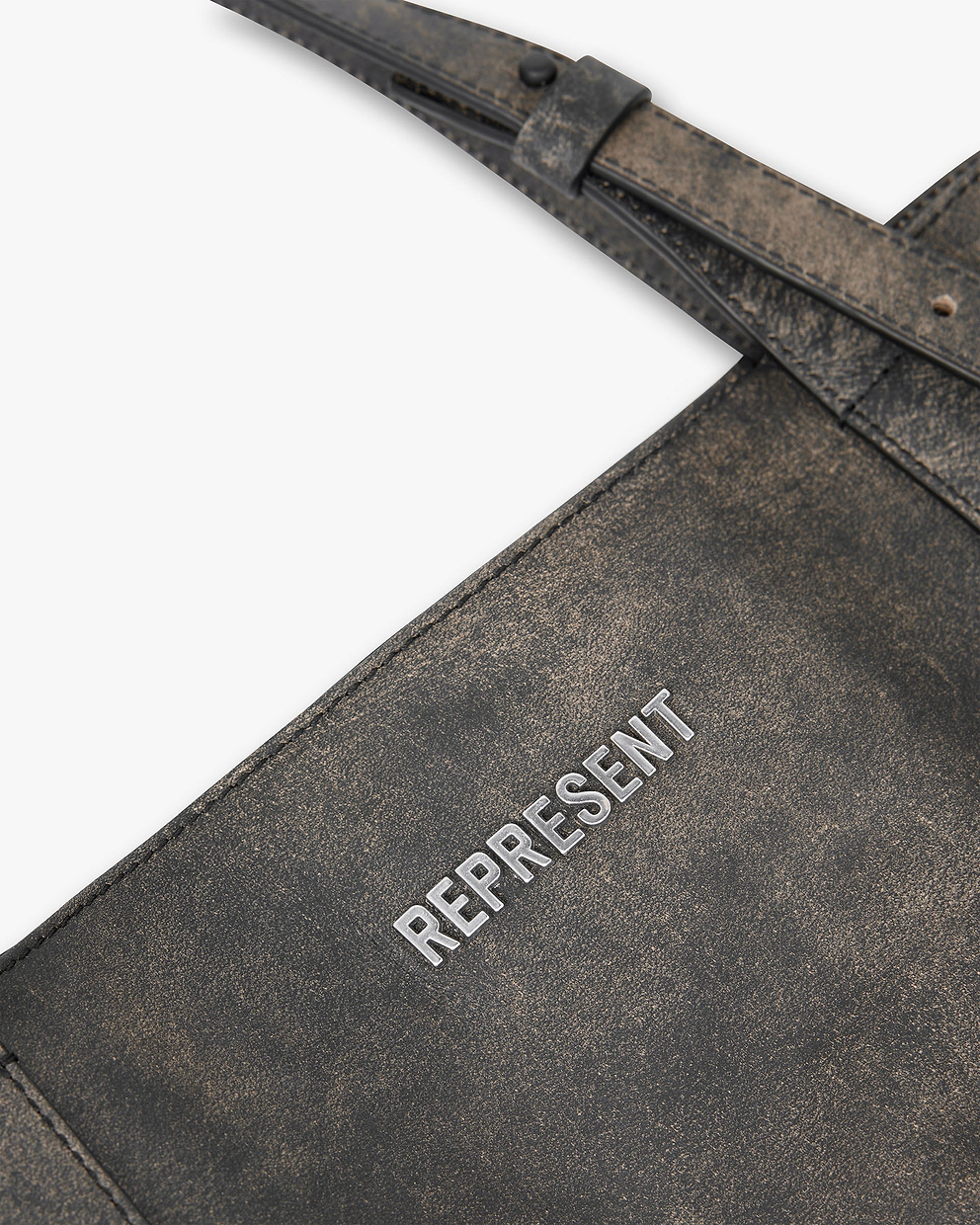 Distressed Leather Tote Bag | REPRESENT