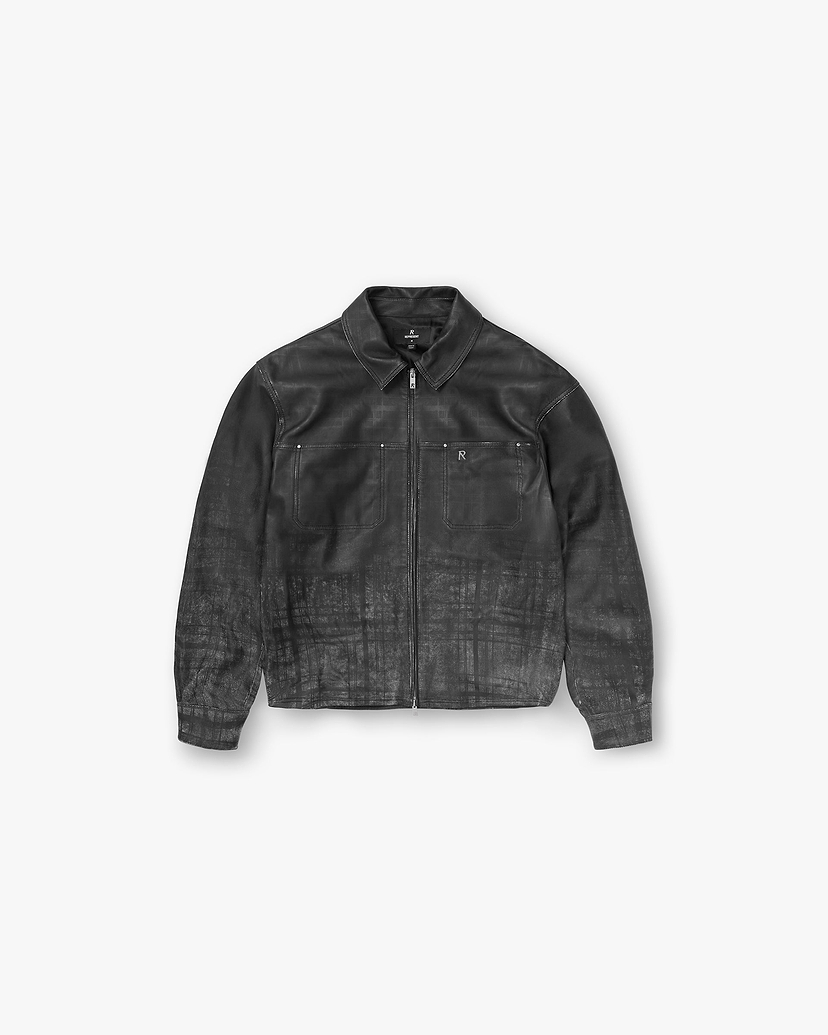 Rodeo Jet Black Leather Jacket | Mens Jackets | REPRESENT
