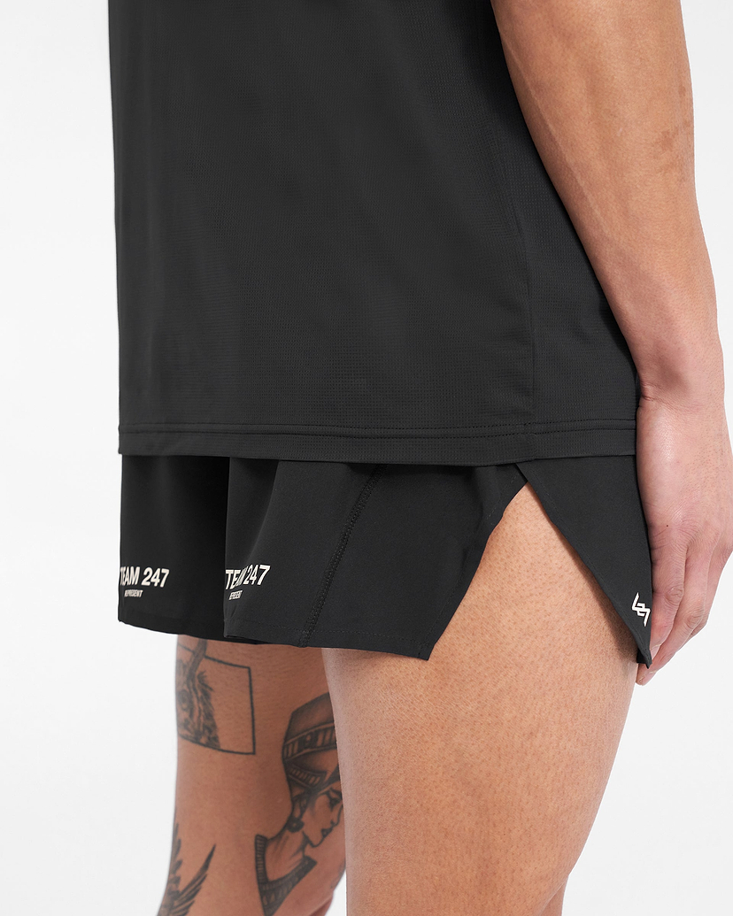 Team 247 Race Shorts | Jet Black | REPRESENT