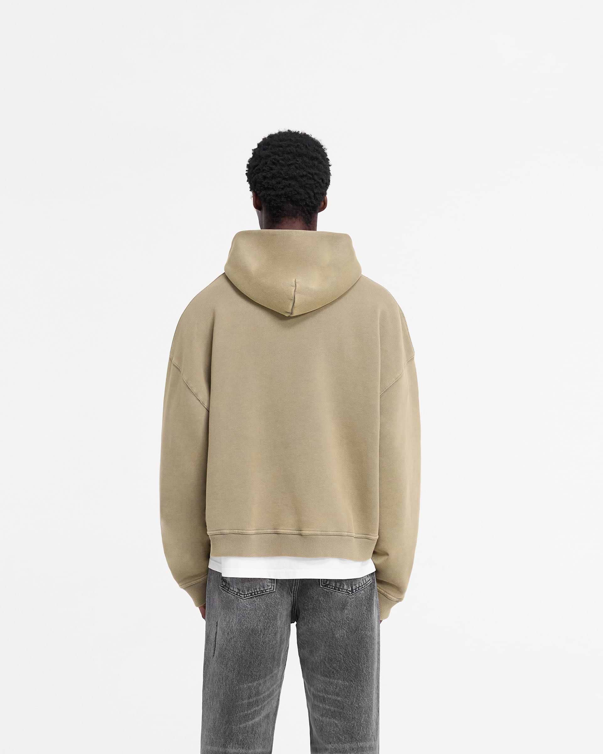Rep Applique Hoodie | Fawn | REPRESENT