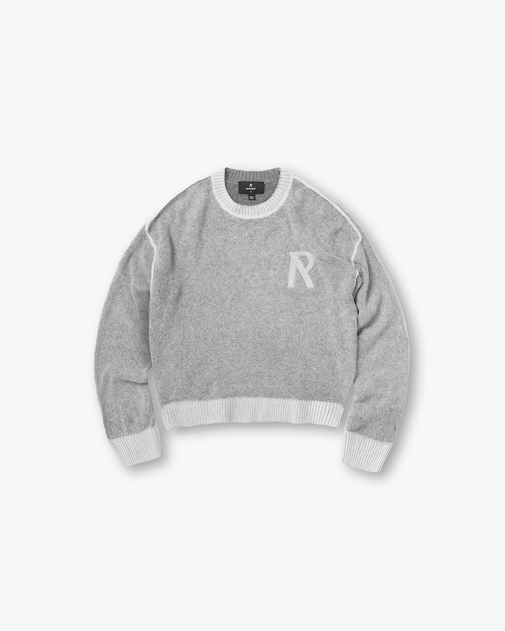 Laurel Knit Sweater Sun Fade Grey | Mens Sweaters | REPRESENT