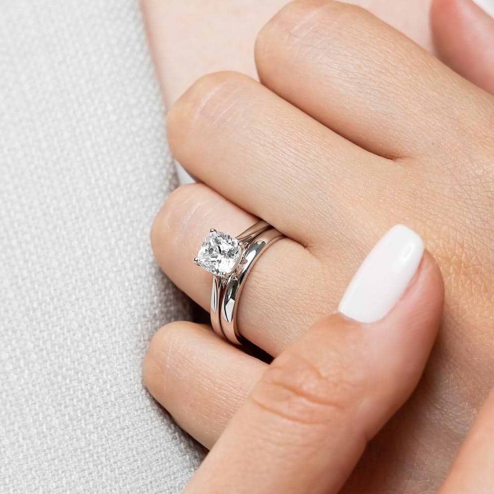Diamond solitaire wedding sets 60 photos - Astyledwedding.com
