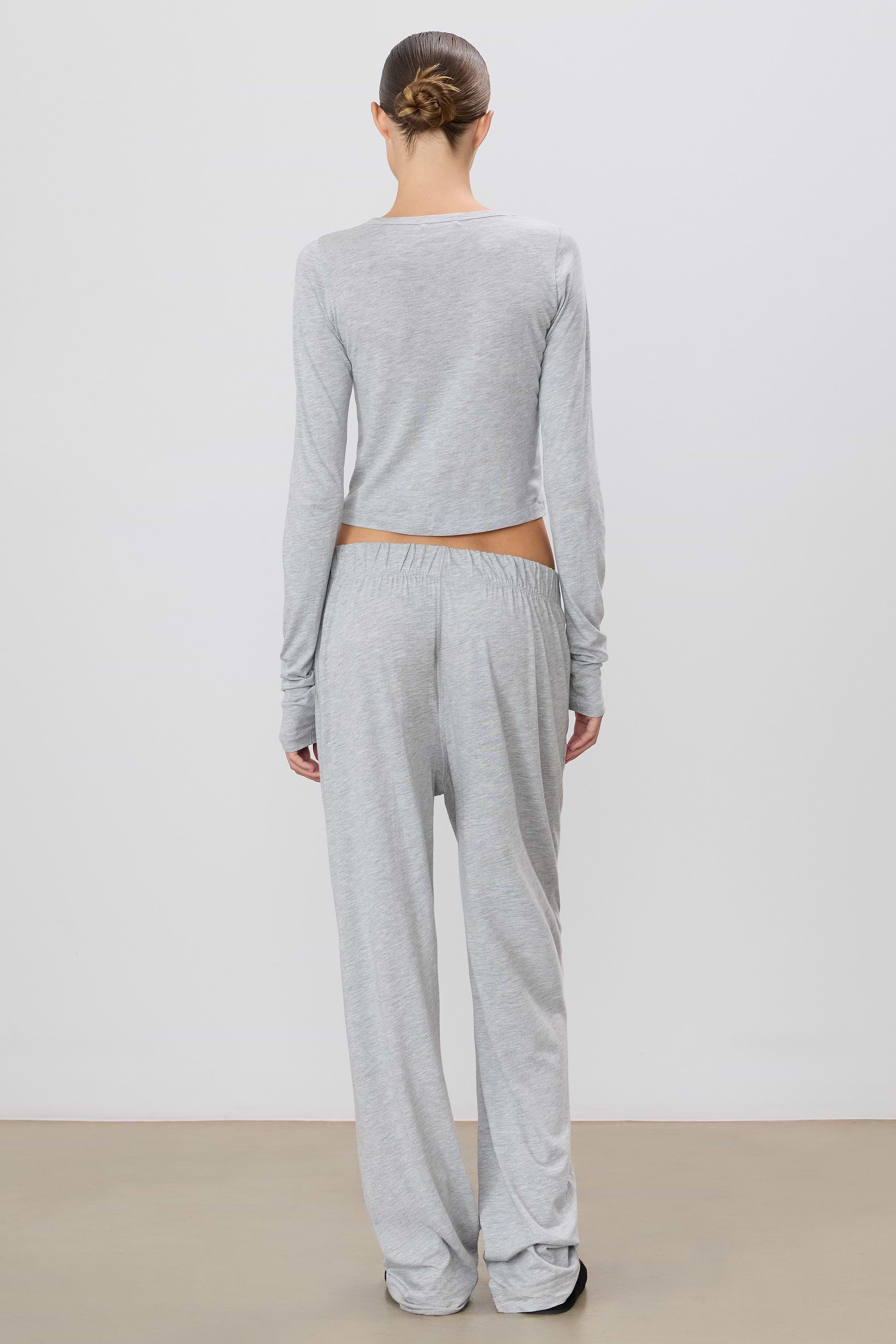 Lounge Pant | Cotton Modal | Heather Grey