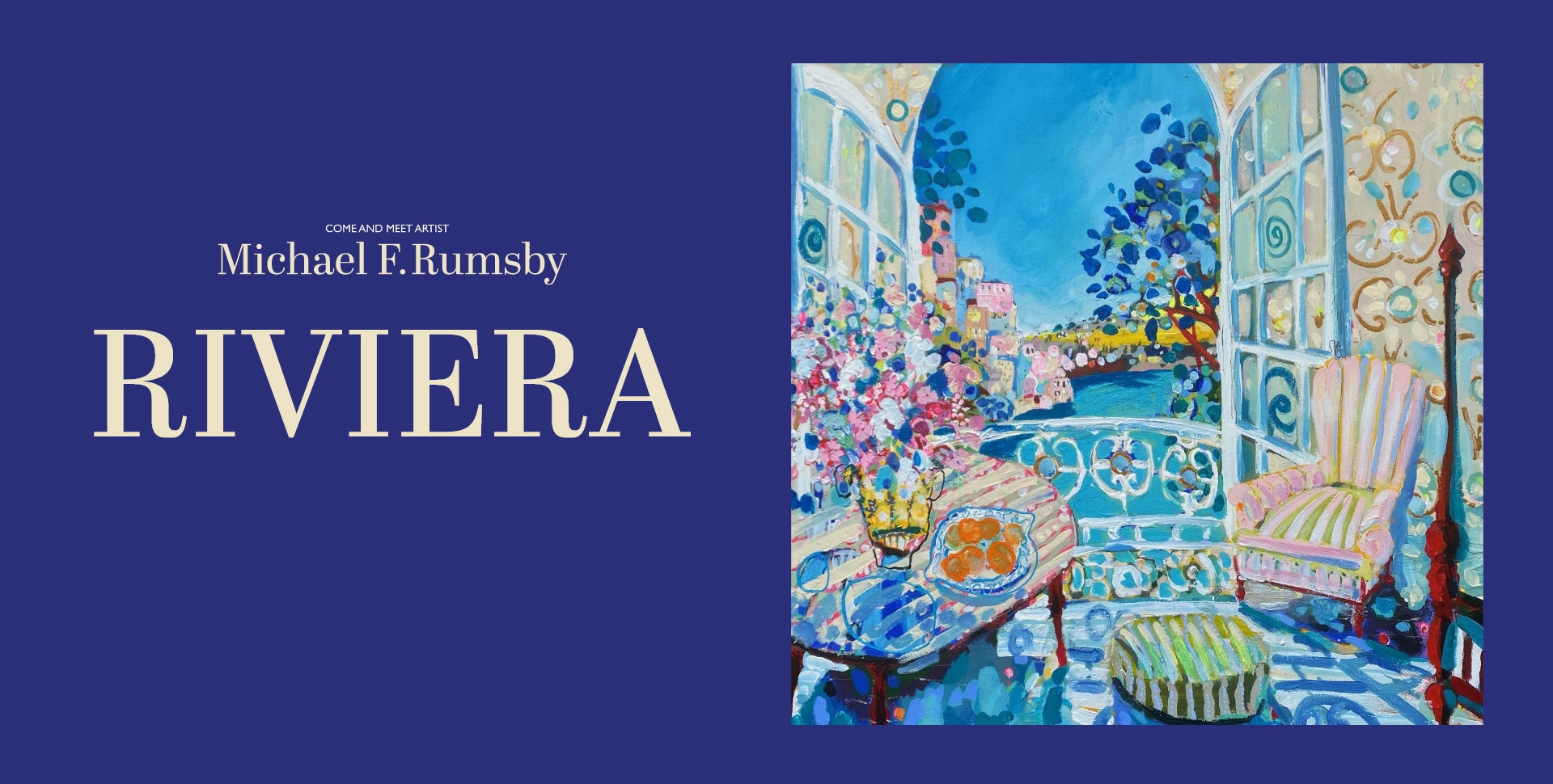 Come and Meet Michael F. Rumsby – Clarendon Fine Art