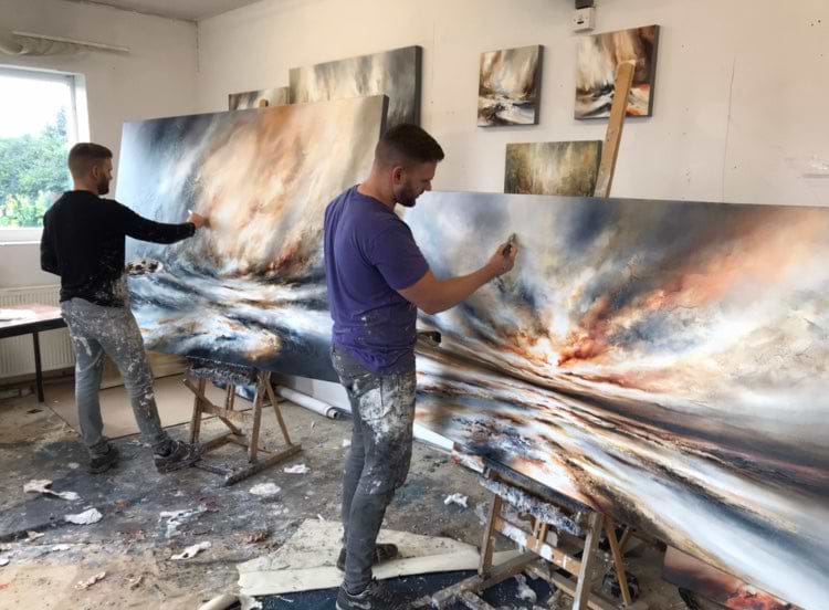 Chris and Steve Rocks | Clarendon Fine Art