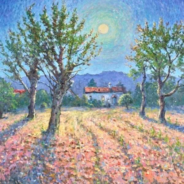 James Preston Artist James D Preston, Artist's Proof Print, A River