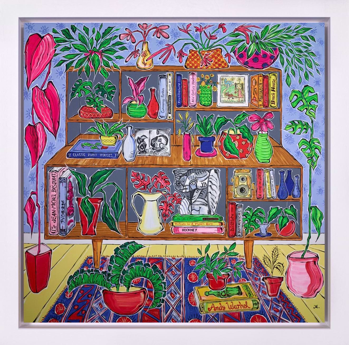 Olivia's Self Portrait With Polly | Jonjo Elliott - Clarendon Fine Art