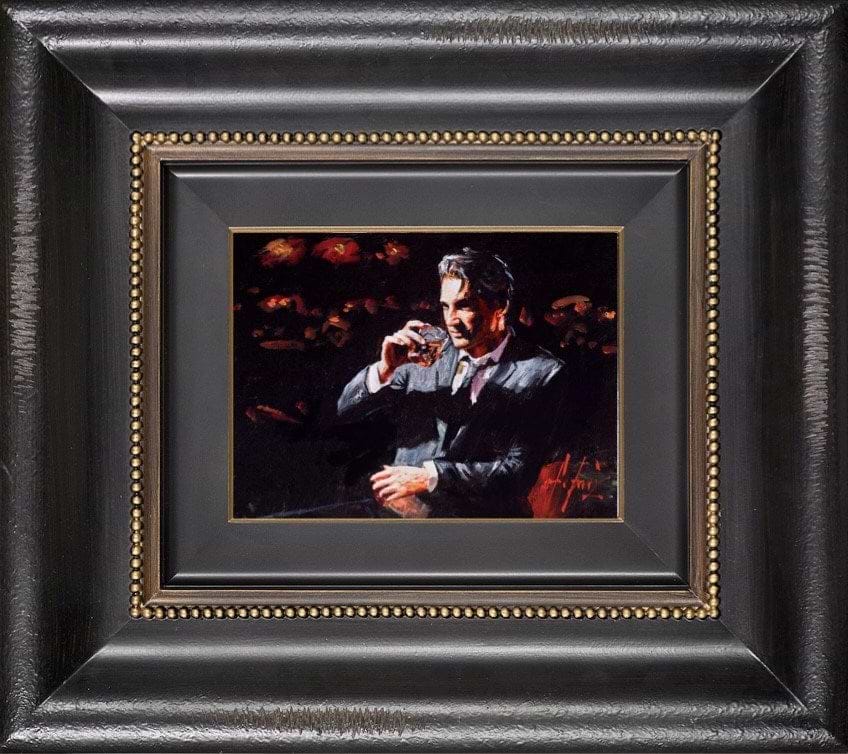 Marcus With Whiskey | Fabian Perez – Clarendon Fine Art