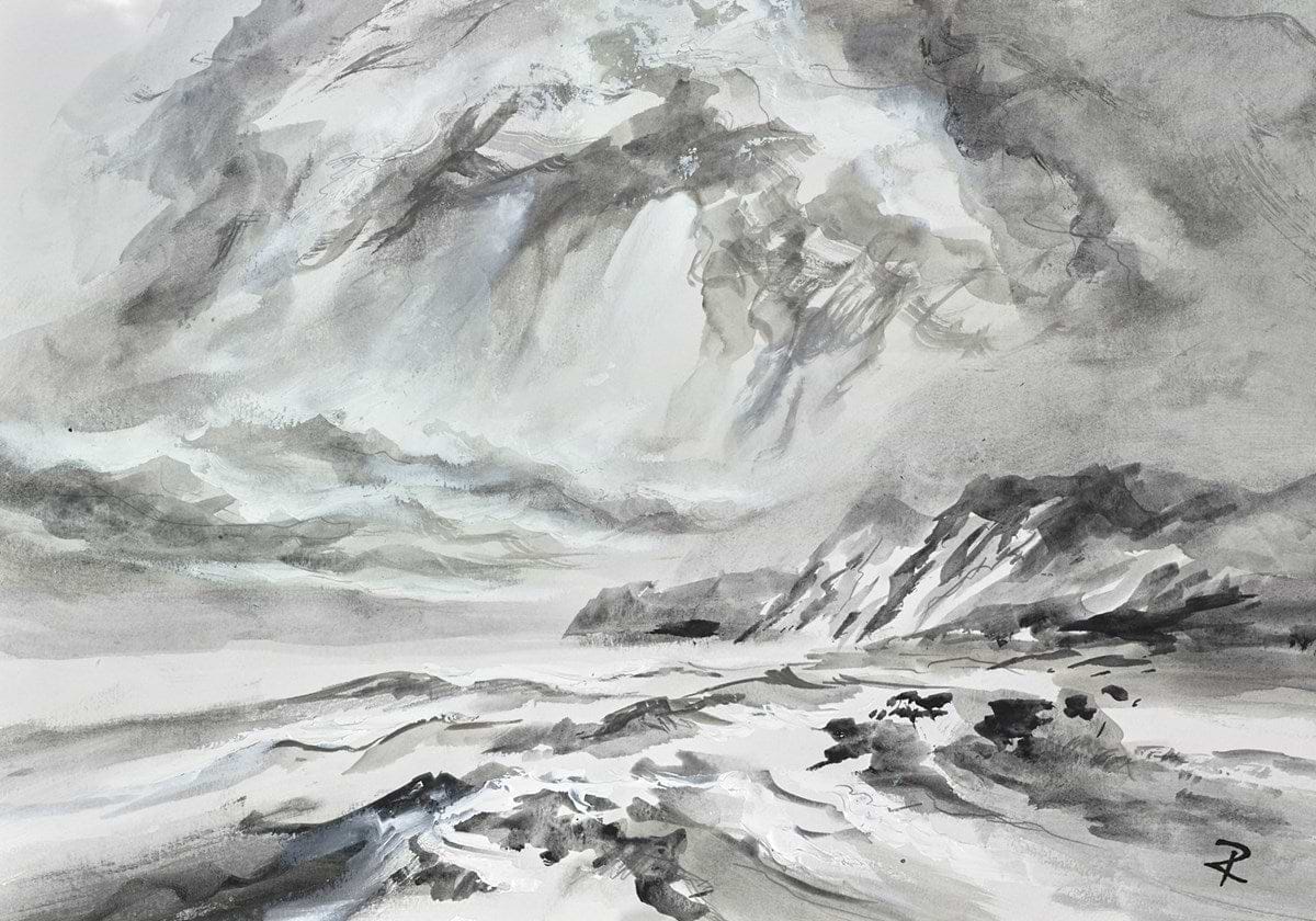 Wild Cove (Study) | Chris and Steve Rocks - Clarendon Fine Art