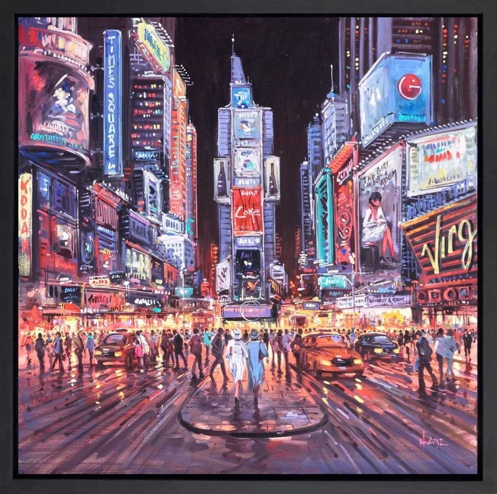 Time Square Stroll | Henderson Cisz – Clarendon Fine Art