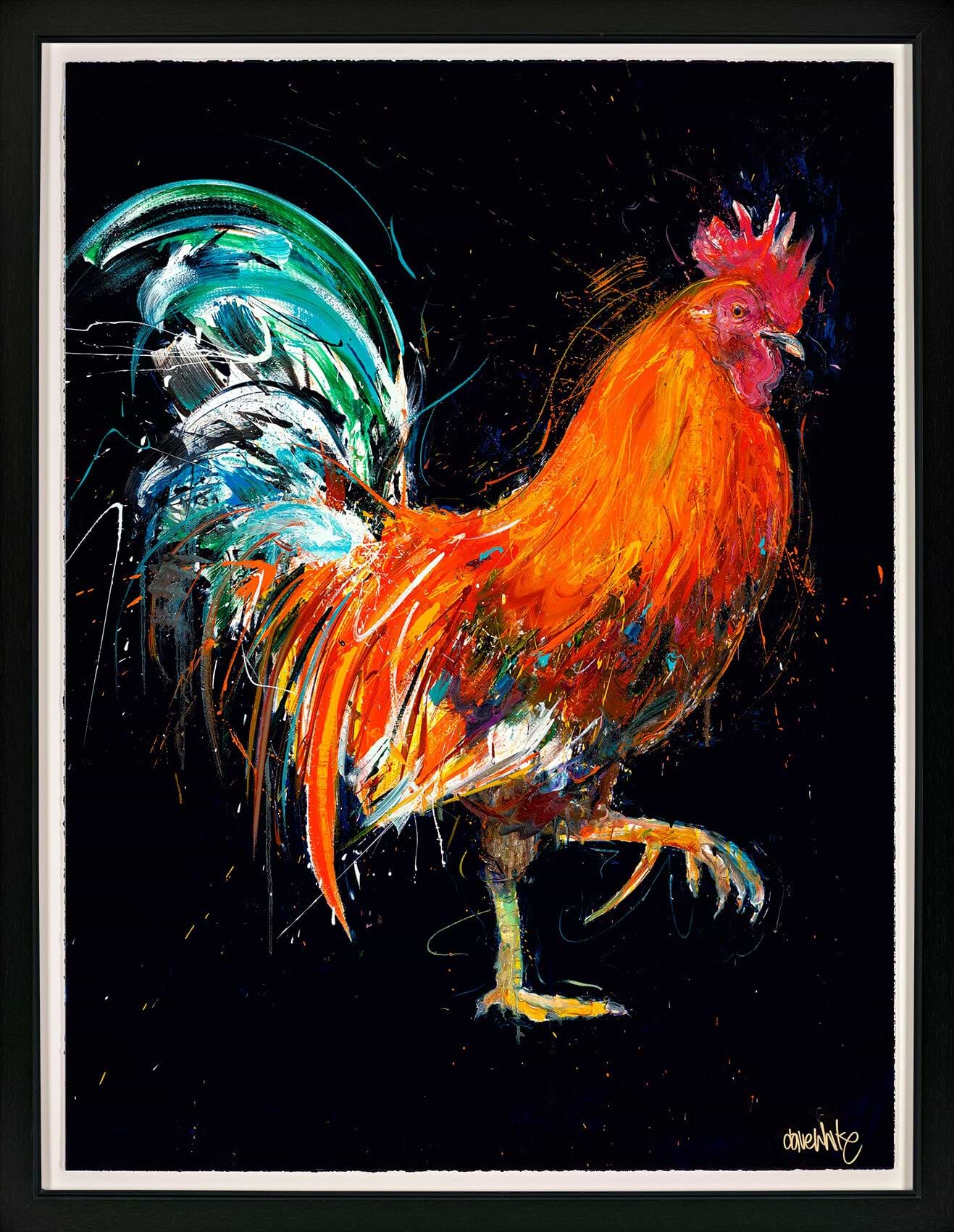 Rooster | Dave White – Clarendon Fine Art