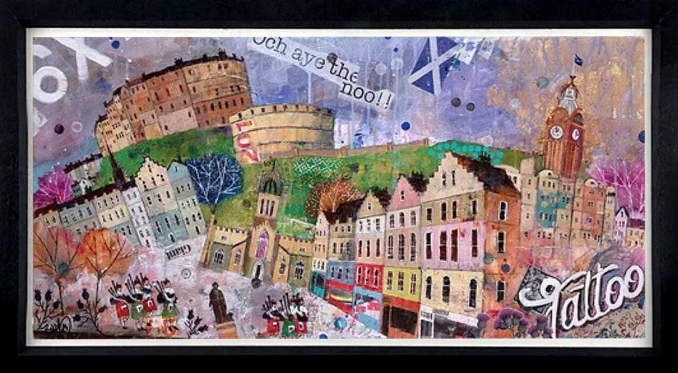 Bagpipes In Scotland | Richard Burel – Clarendon Fine Art
