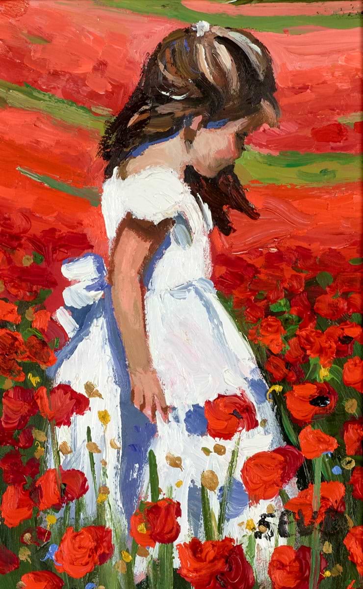 Poppy Meadow | Sherree Valentine Daines - Clarendon Fine Art