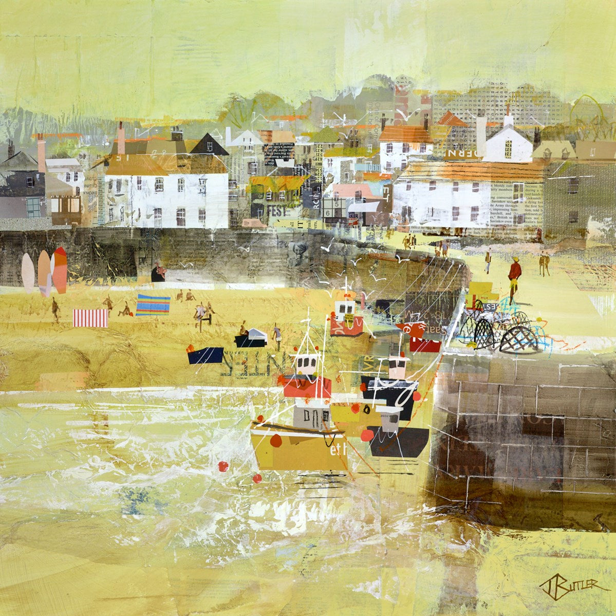 Mousehole At Sunset | Tom Butler – Clarendon Fine Art