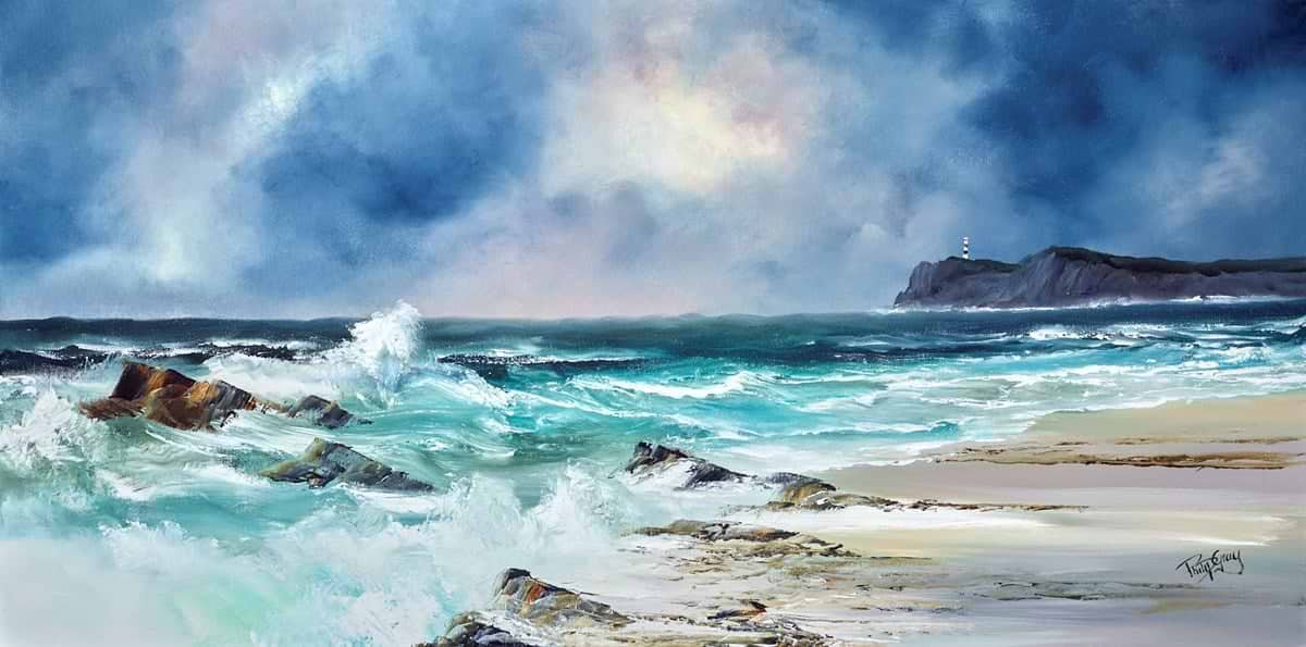 The Lighthouse | Philip Gray – Clarendon Fine Art