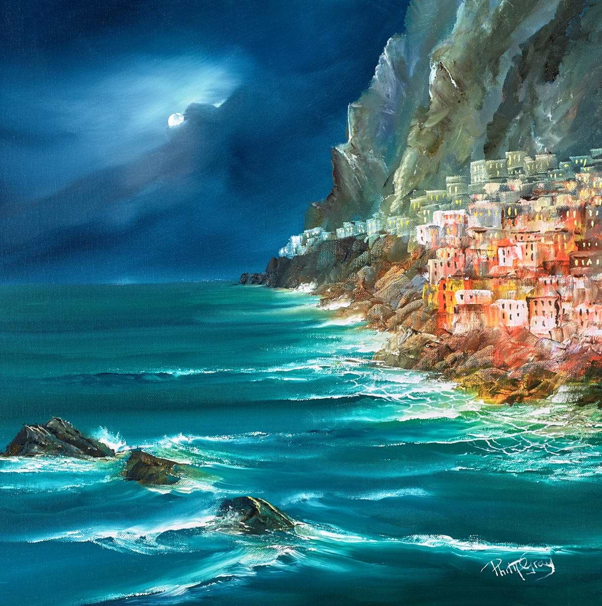 Coastal Village | Philip Gray - Clarendon Fine Art