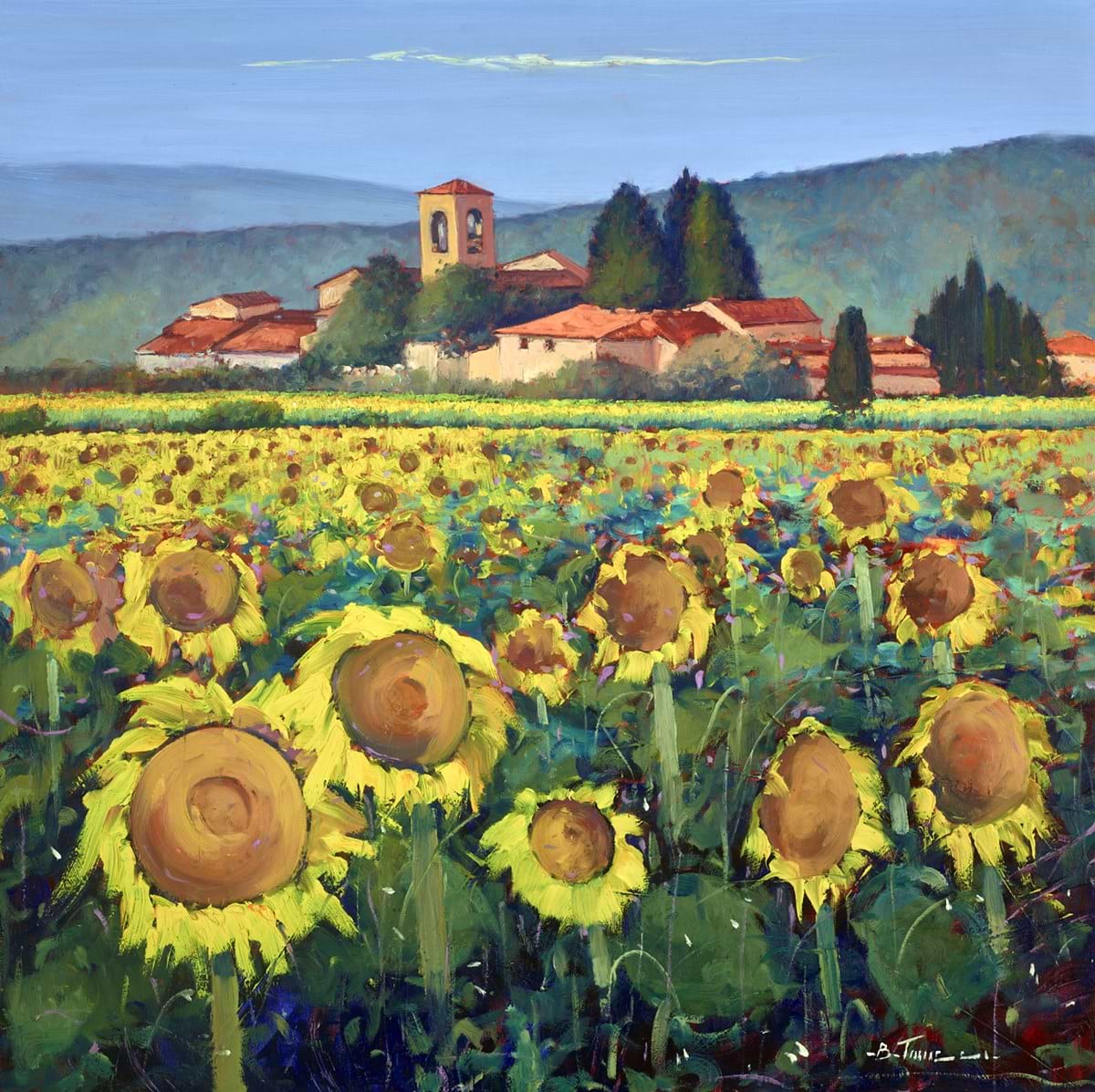 Girasoli Soleggiati | Bruno Tinucci – Clarendon Fine Art