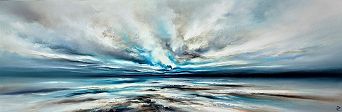 Azure Shores II | Chris and Steve Rocks - Clarendon Fine Art