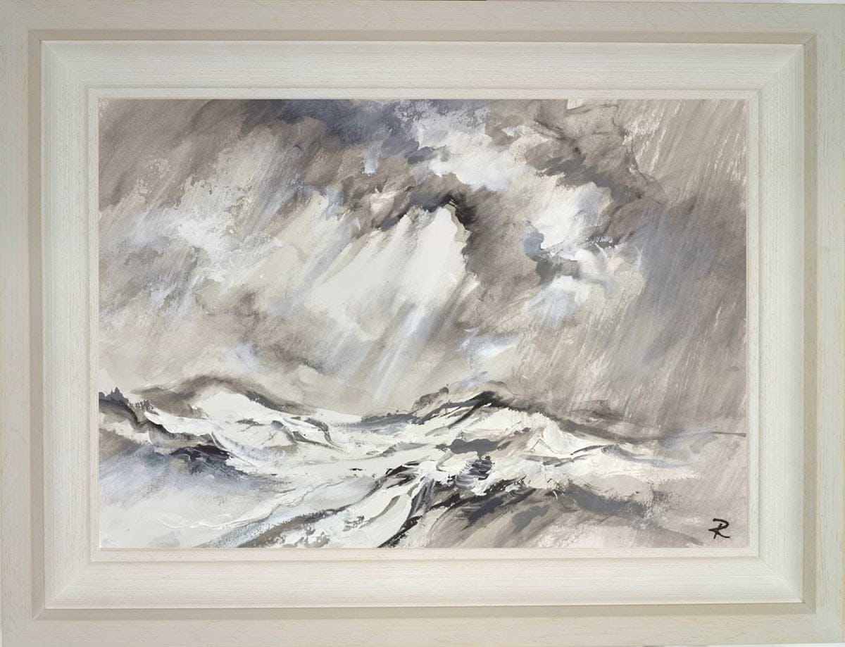 Storm Waters (Study) | Chris and Steve Rocks - Clarendon Fine Art