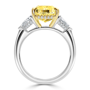 Yellow Diamond Trilogy Ring - Emmerson Ring | Paul Bram