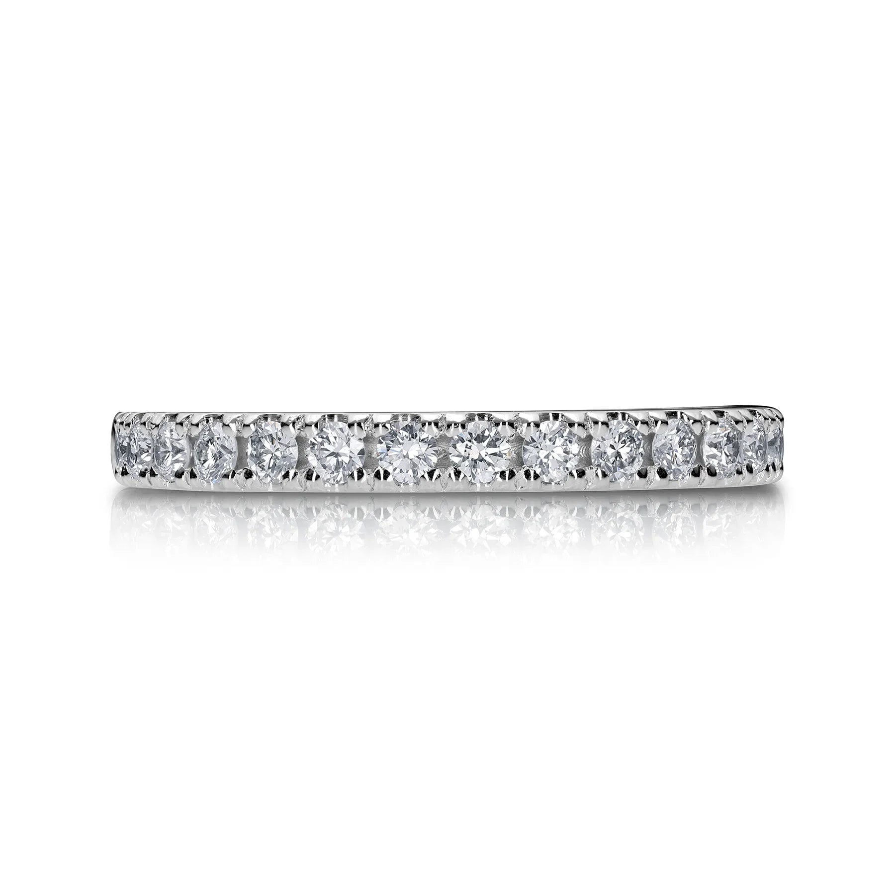 Holly - Wedding Ring in 18ct White Gold Ring | Paul Bram