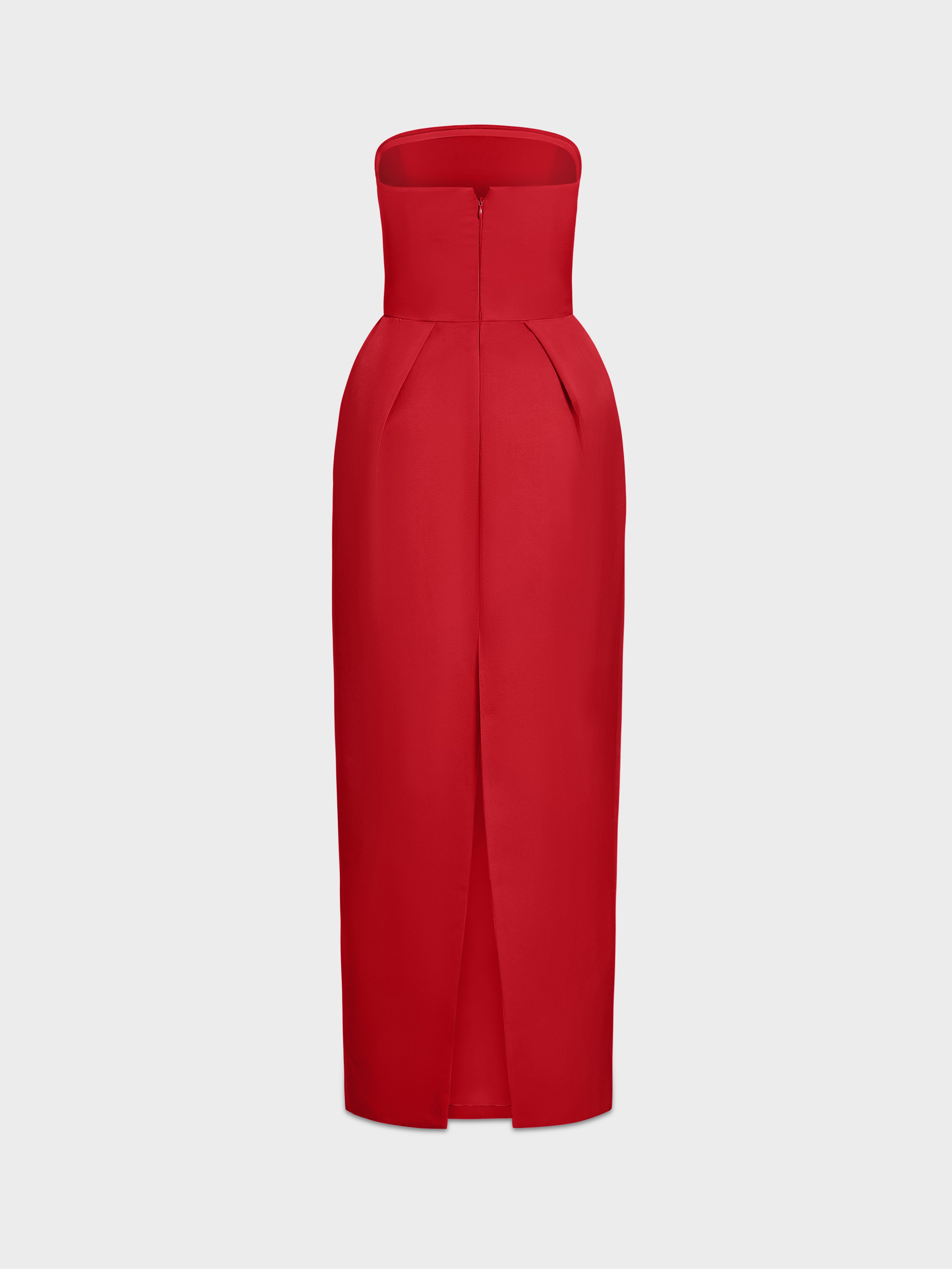 Alune Dress Fire in Wool Silk | AFLALO