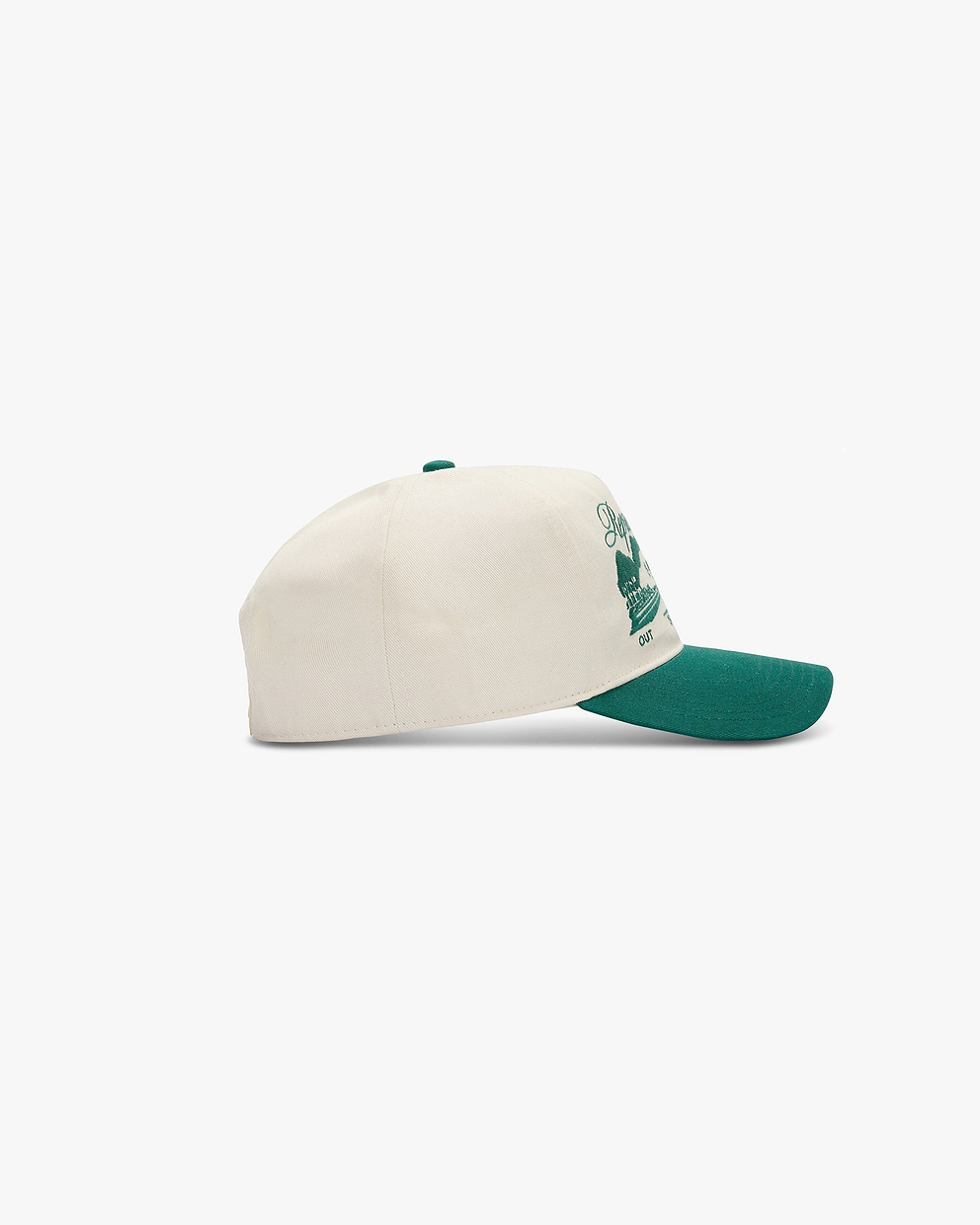 Raceway Cap - Antique White Forest Green | REPRESENT