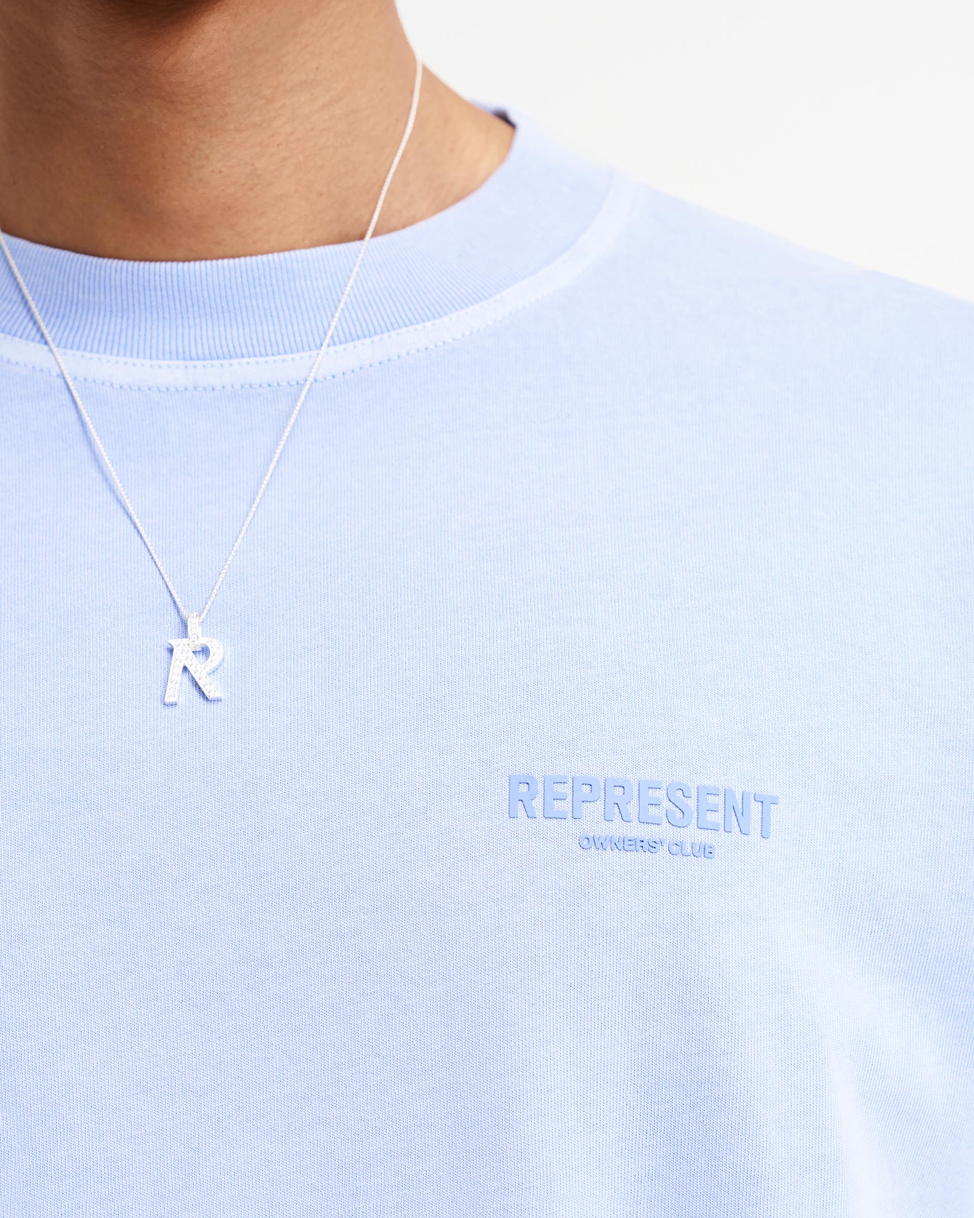 Represent Owners Club T-Shirt | Vista Blue | REPRESENT CLO