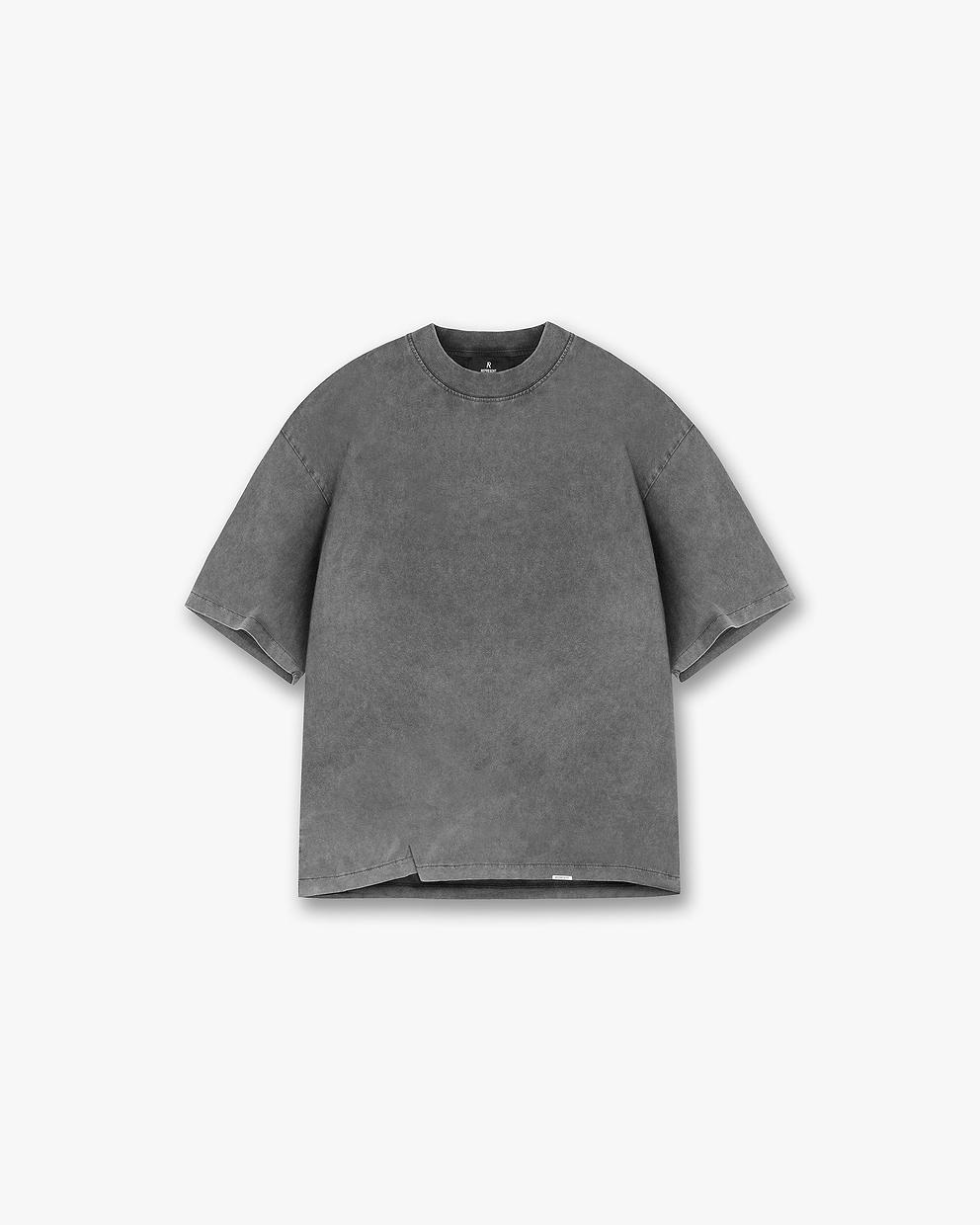 Initial Oversized Boxy T-Shirt | Vintage Grey | REPRESENT