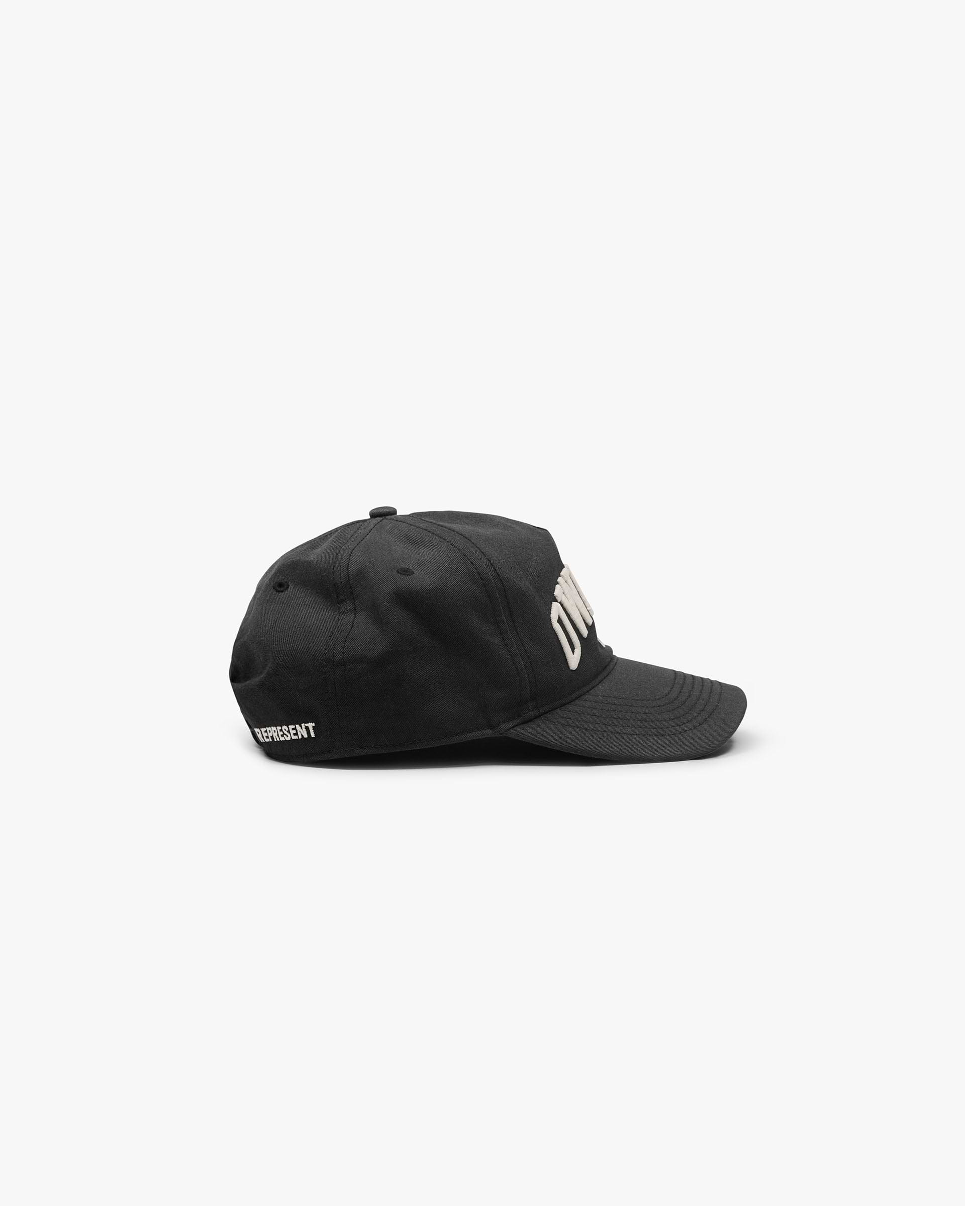 Represent X 47 Faded Black Cap | Represent Owners Club | REPRESENT
