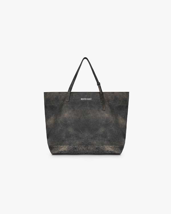 Distressed Leather Tote Bag | REPRESENT