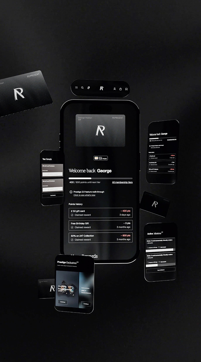 247 Form Sweatpant - Grey Marl | REPRESENT