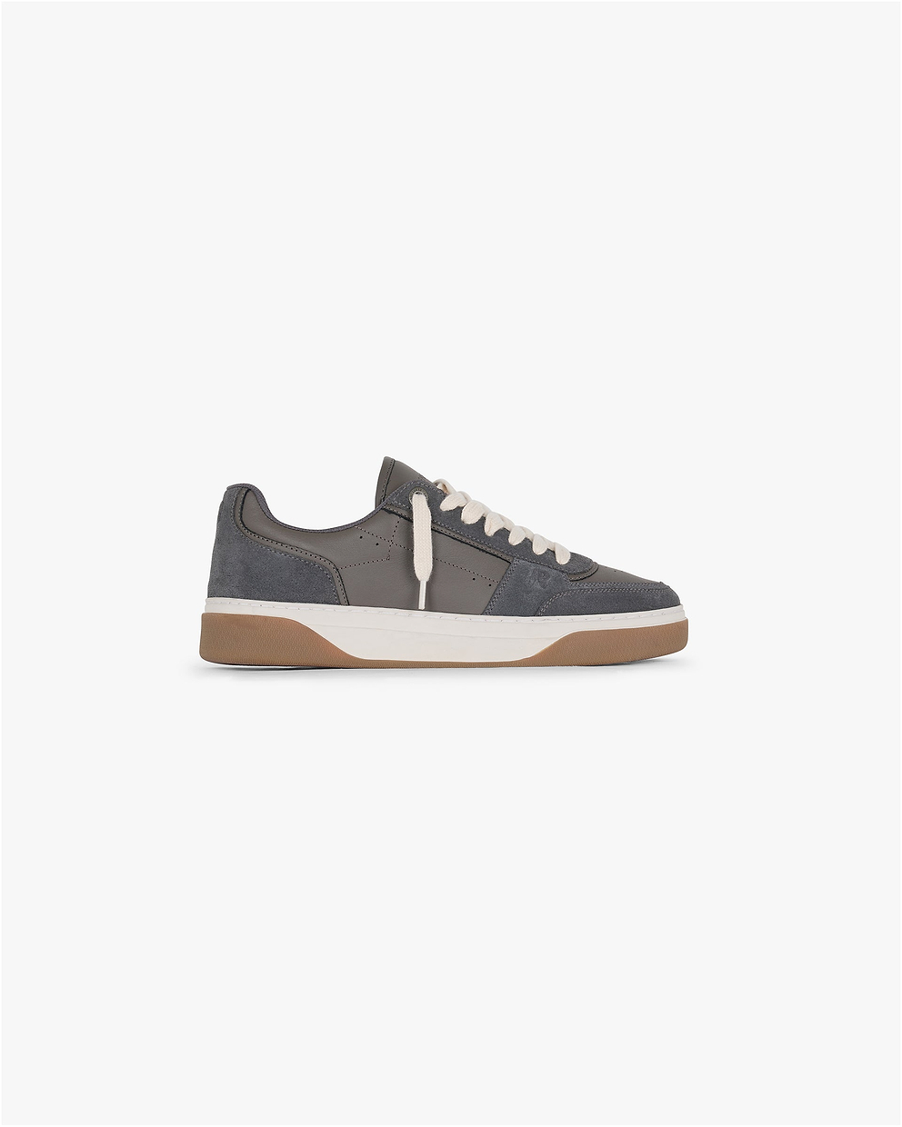 Initial Sneaker - Suede - Dark Taupe | REPRESENT