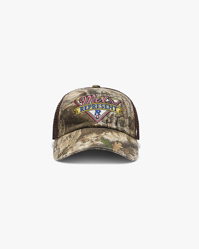 Represent x Mels Diner Realtree x 47 Cap | Accessories SS26 | REPRESENT