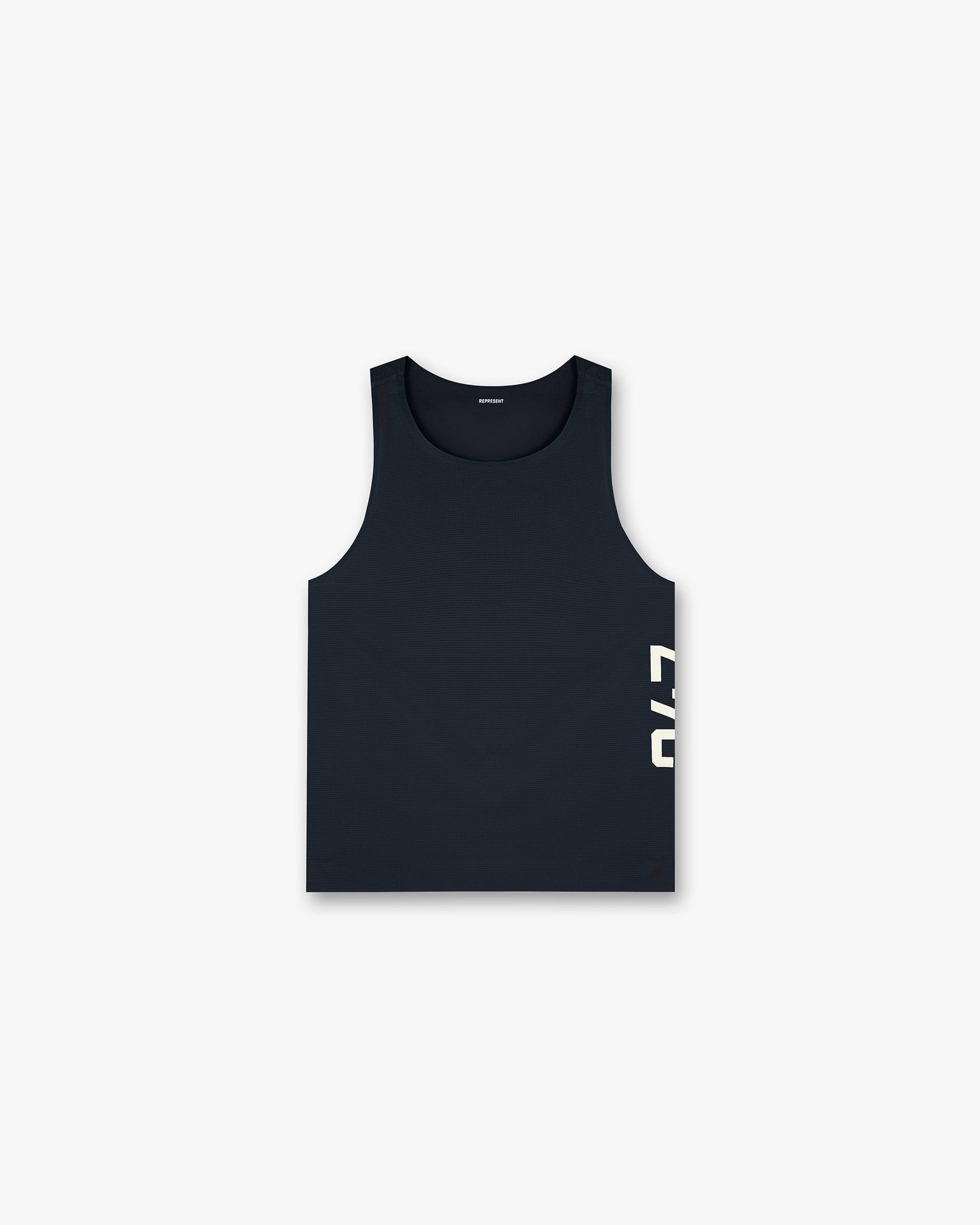 Navy Running Vest | 247 | REPRESENT